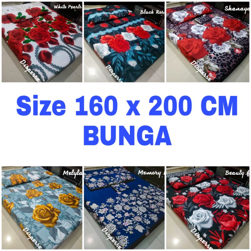 Jual SPREI BUNGA 160x200 CM || SEPREI HOMEMADE SPRAI SEPRAI MURAH ...