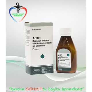 Jual Anflat Forte Sirup Suspensi 100MG Obat Maag Tukak Lambung Setara ...
