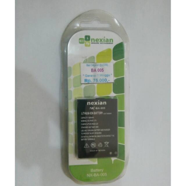 Jual Baterai Original Nexian Nx BA 005 T901 | Shopee Indonesia