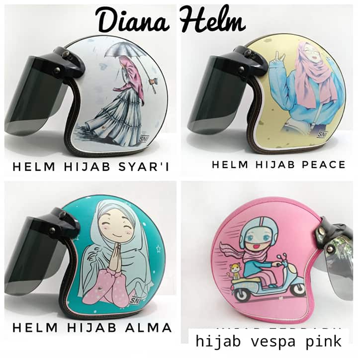 Jual [BEST SELLER] HELM HIJAB Indonesia|Shopee Indonesia