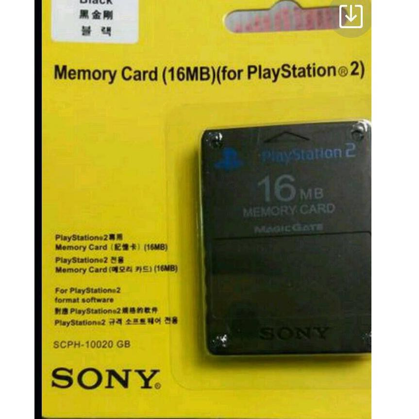 Jual MEMORY CARD MC PS 2 16 MB HITAM | Shopee Indonesia