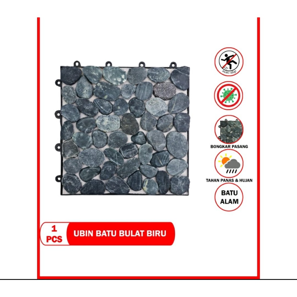 Jual Ubin Batu Alam Lantai Decking Tile Kuat Awet Dan Rapi Dekorasi ...