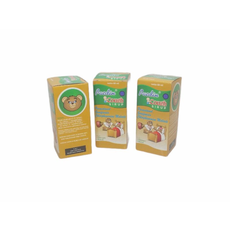 Jual Pacdin Cough Syrup 60 Ml Mulia (Coklat) Indonesia|Shopee Indonesia
