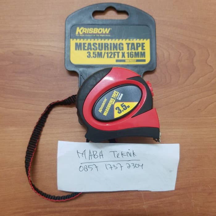Jual METERAN 3.5M MAGNET KRISBOW / MEASURING TAPE KRISBOW | Shopee ...