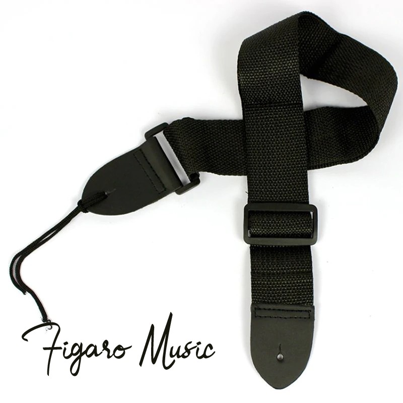 Strap / Tali Gitar - Hitam Polos - Guitar Strap | Shopee Indonesia