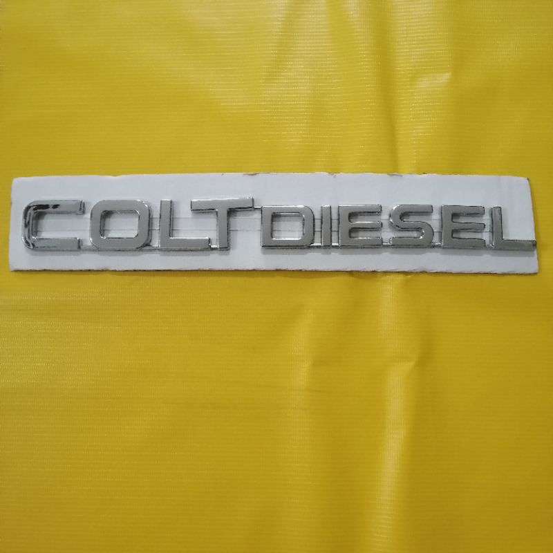 Jual emblem colt diesel crom | Shopee Indonesia Jual emblem colt diesel crom | Shopee Indonesia