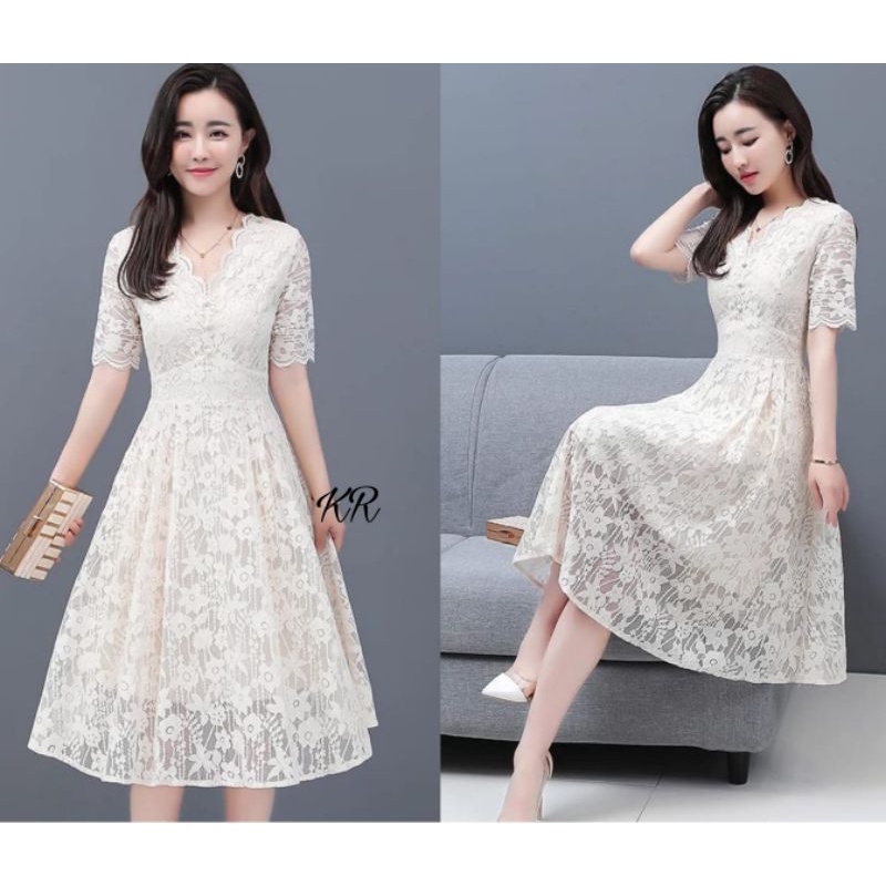 Jual Pakaian Natal Terbaru 2022 2 Ukuran L XL Dress Wanita Kekinian ...