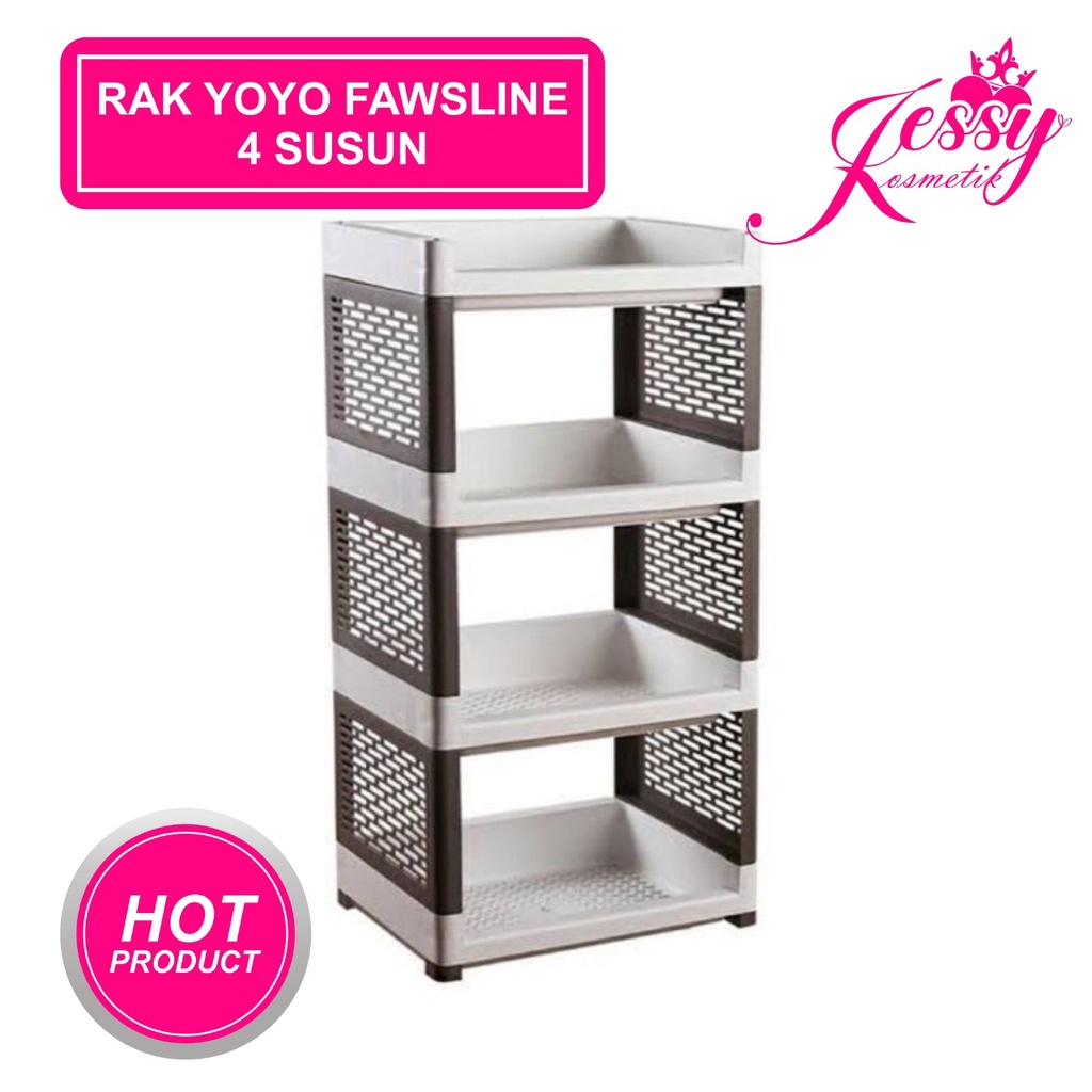 Jual [4400gr] | Rak Yoyo Fawsline 4 Susun / Rak Serbaguna / Rak ...