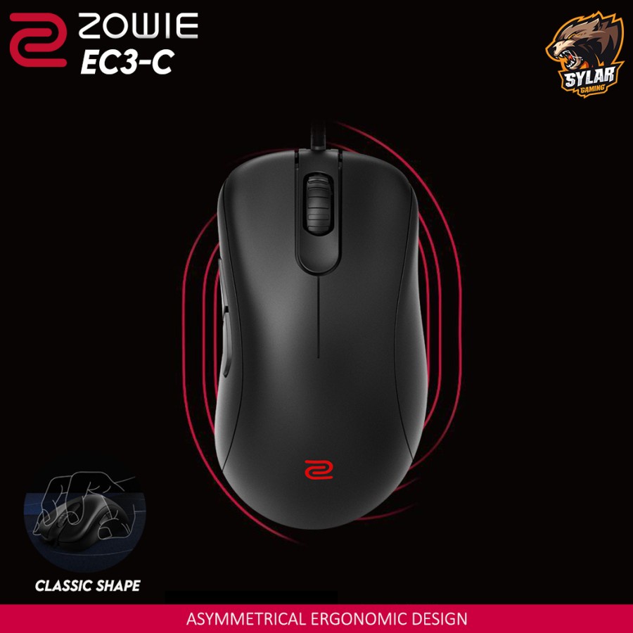 Jual Zowie EC3C Ergonomic Esports Gaming Mouse | Shopee Indonesia