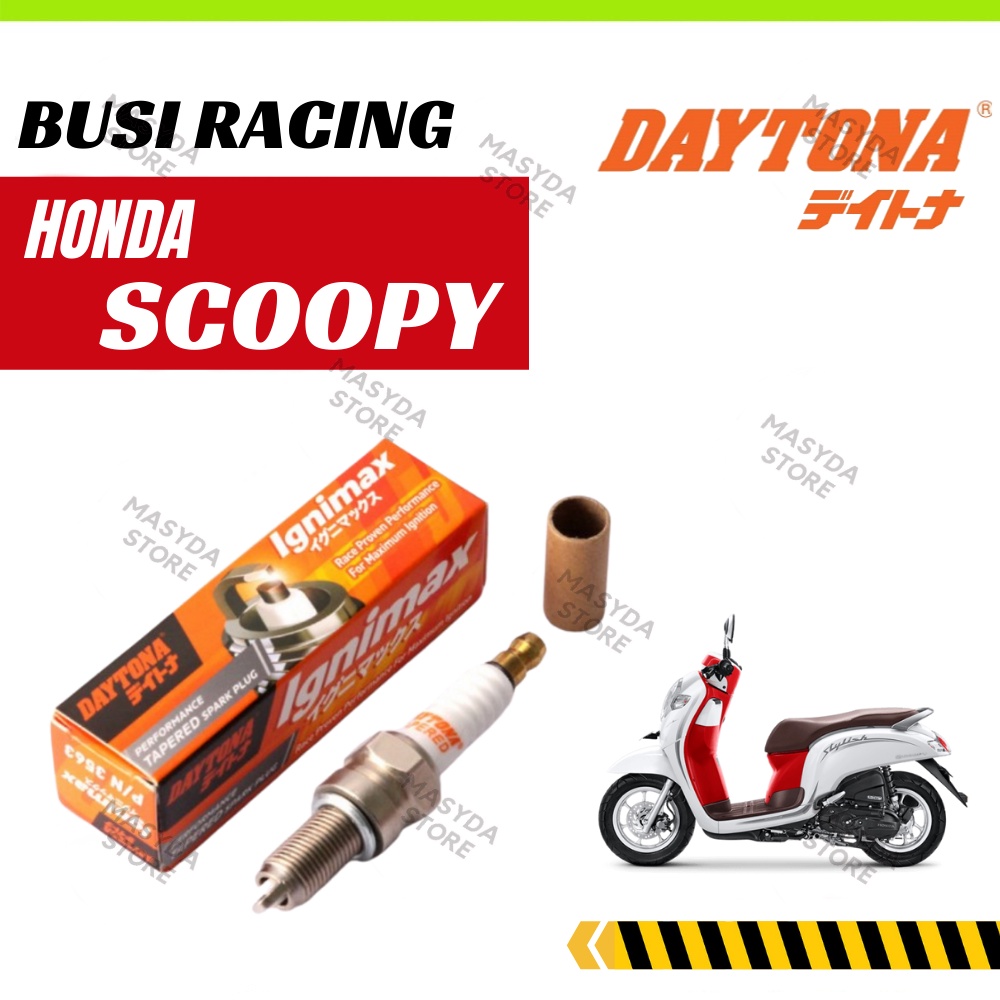 Jual Busi Daytona Racing Scoopy Original Iridium 3390 | Shopee Indonesia