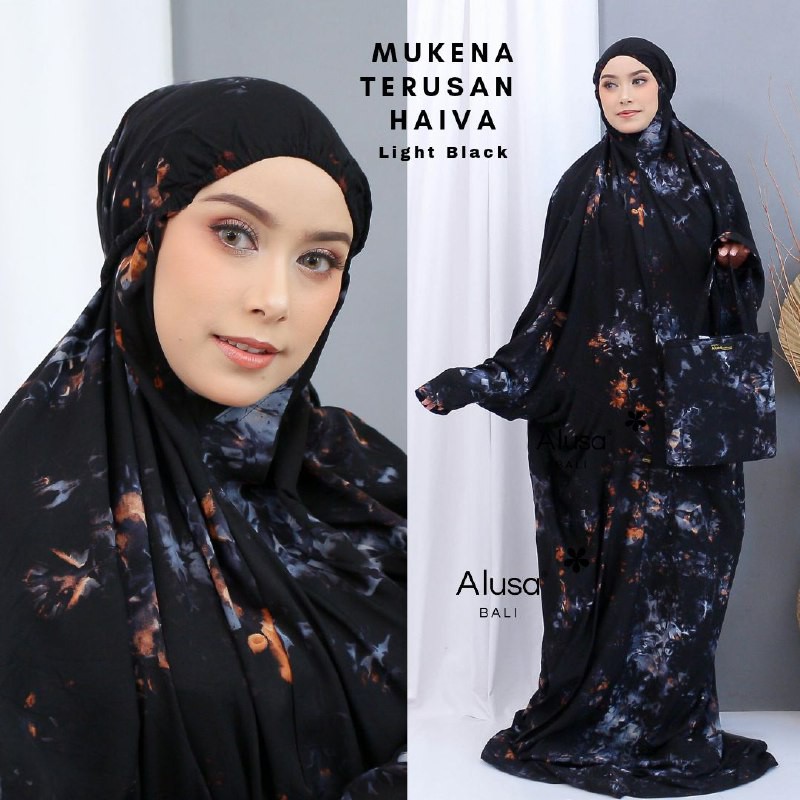 Jual MUKENA TERUSAN HAIVA | Shopee Indonesia