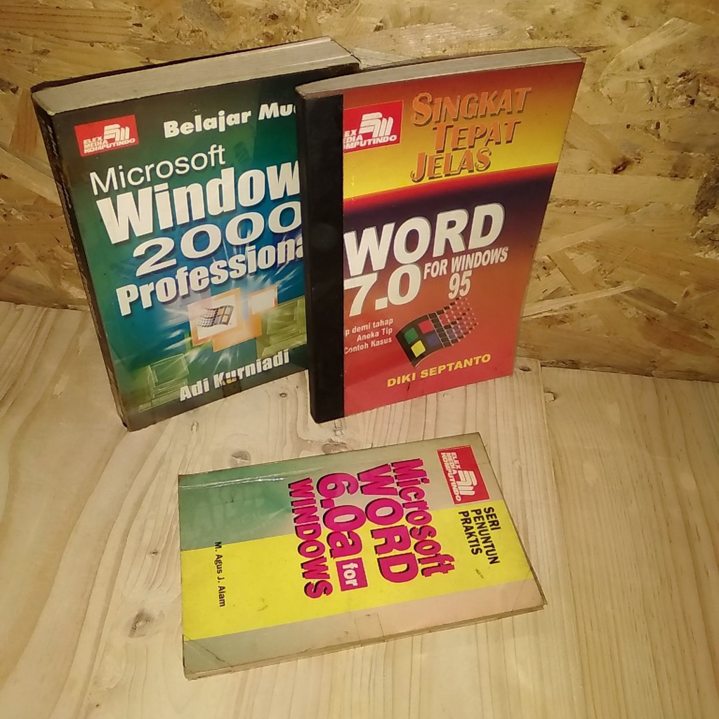 Jual Paket Buku Microsoft Word Windows 2000 | Shopee Indonesia