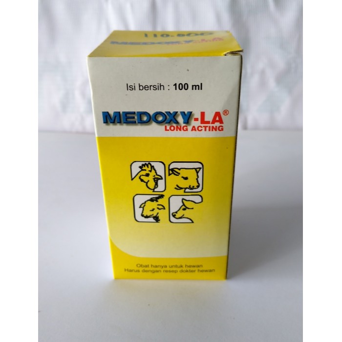 Jual Medoxy LA / medoksi isi 100 ml Antibiotik untuk Hewan Ternak ...