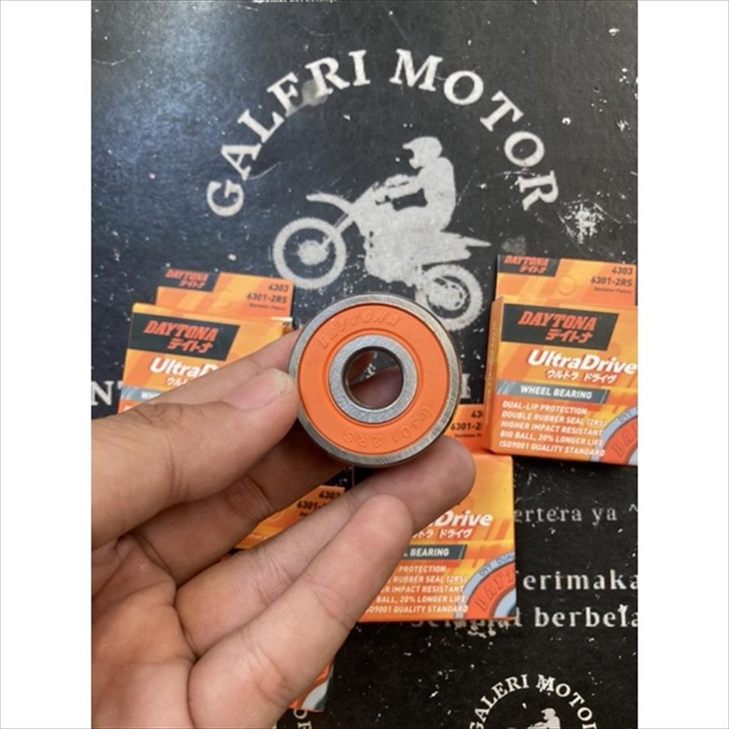 Jual Ultra drive wheel bearing laher 6301 2rs 100% original daytona ...