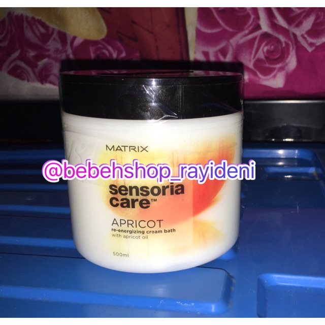 Jual matrix sensoria apricot 500ml hairmask ultra rich hair mask masker ...