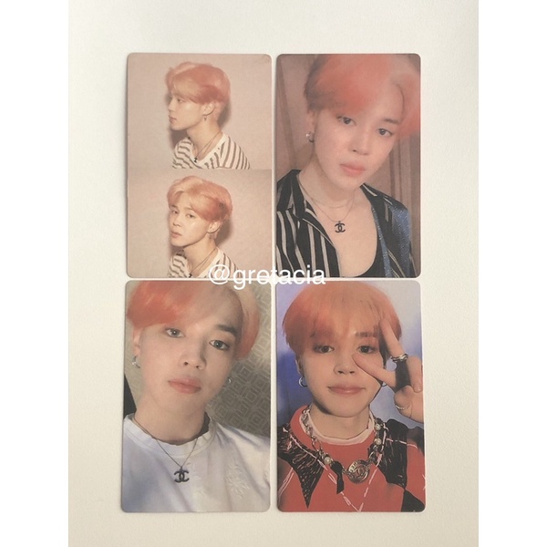 Jual Lomo Card PC Park Jimin BTS Fullset MAPS MAP OF THE SOUL PERSONA | Shopee Indonesia
