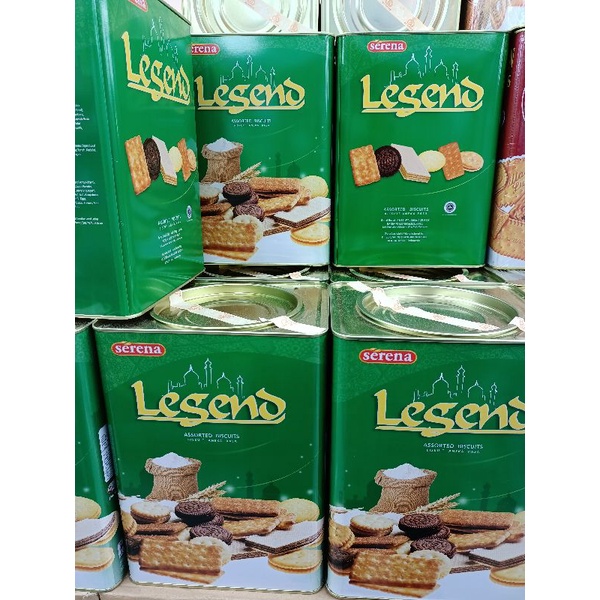 Jual Serena Legend Assorted Biscuits 580g | Shopee Indonesia