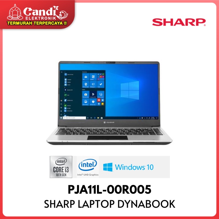 Jual SHARP Laptop Dynabook Windows 10 Core i3 PJA11L-00R005 | Shopee ...