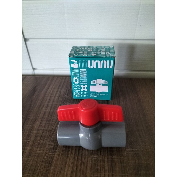 Jual Stop Kran Unnu pipa PVC 1/2 inch stop kran pipa 1/2" | Shopee ...