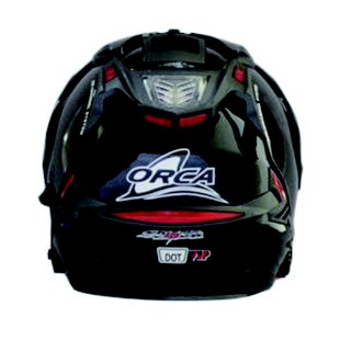 Jual Helm Orca Spider Solid Black | Shopee Indonesia