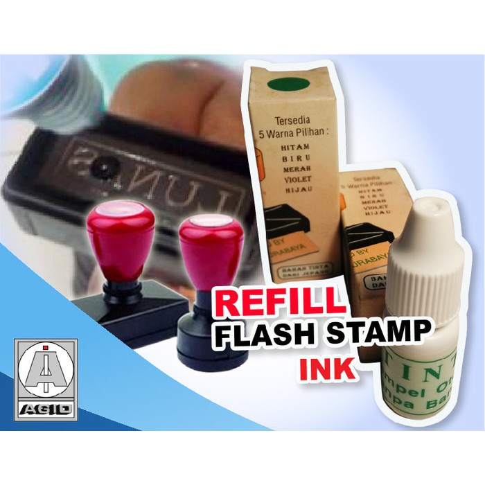 Jual Tinta Manis Surabaya (tinta stempel tanpa bantalan) | Shopee Indonesia