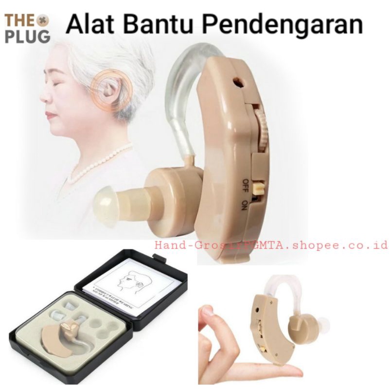 Jual Alat Bantu Dengar Pendengaran Telinga Orang Tua Hearing Aid Wireless Tanpa Kabel | Shopee ...