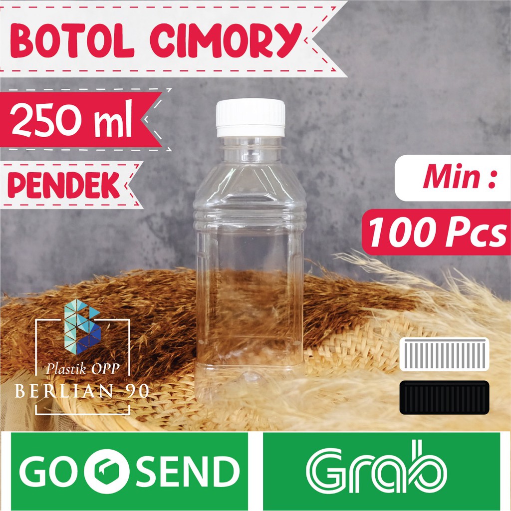 Jual Botol Cimory Pendek 250 ml ISI 100 PCS / Botol Plastik Jus / Botol ... Jual Botol Cimory Pendek 250 ml ISI 100 PCS / Botol Plastik Jus / Botol ...