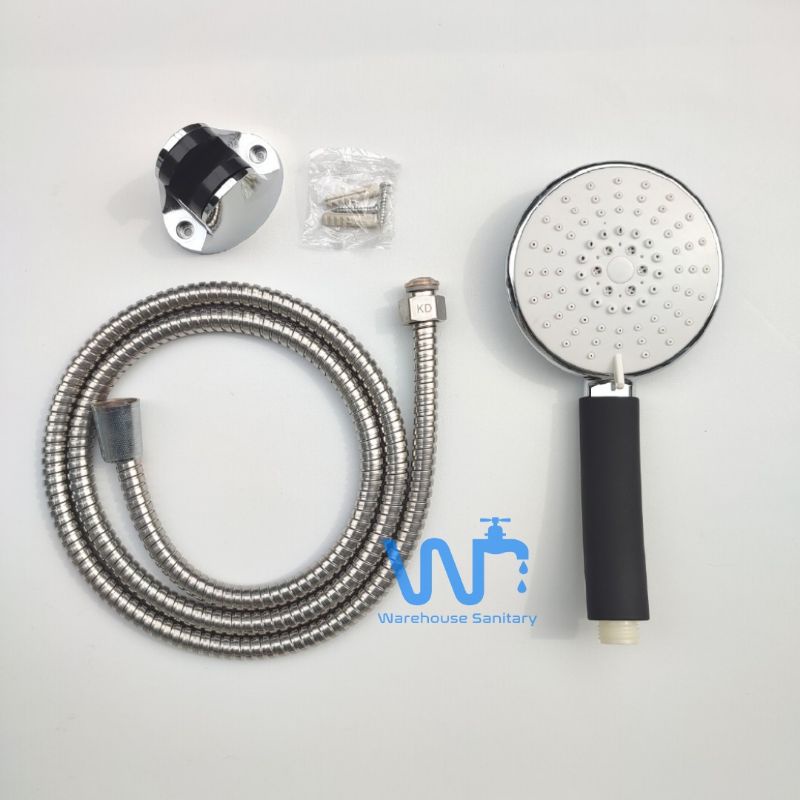 Jual Shower Mandi / Hand Shower Mandi Set + Selang Flexibel | Shopee Indonesia