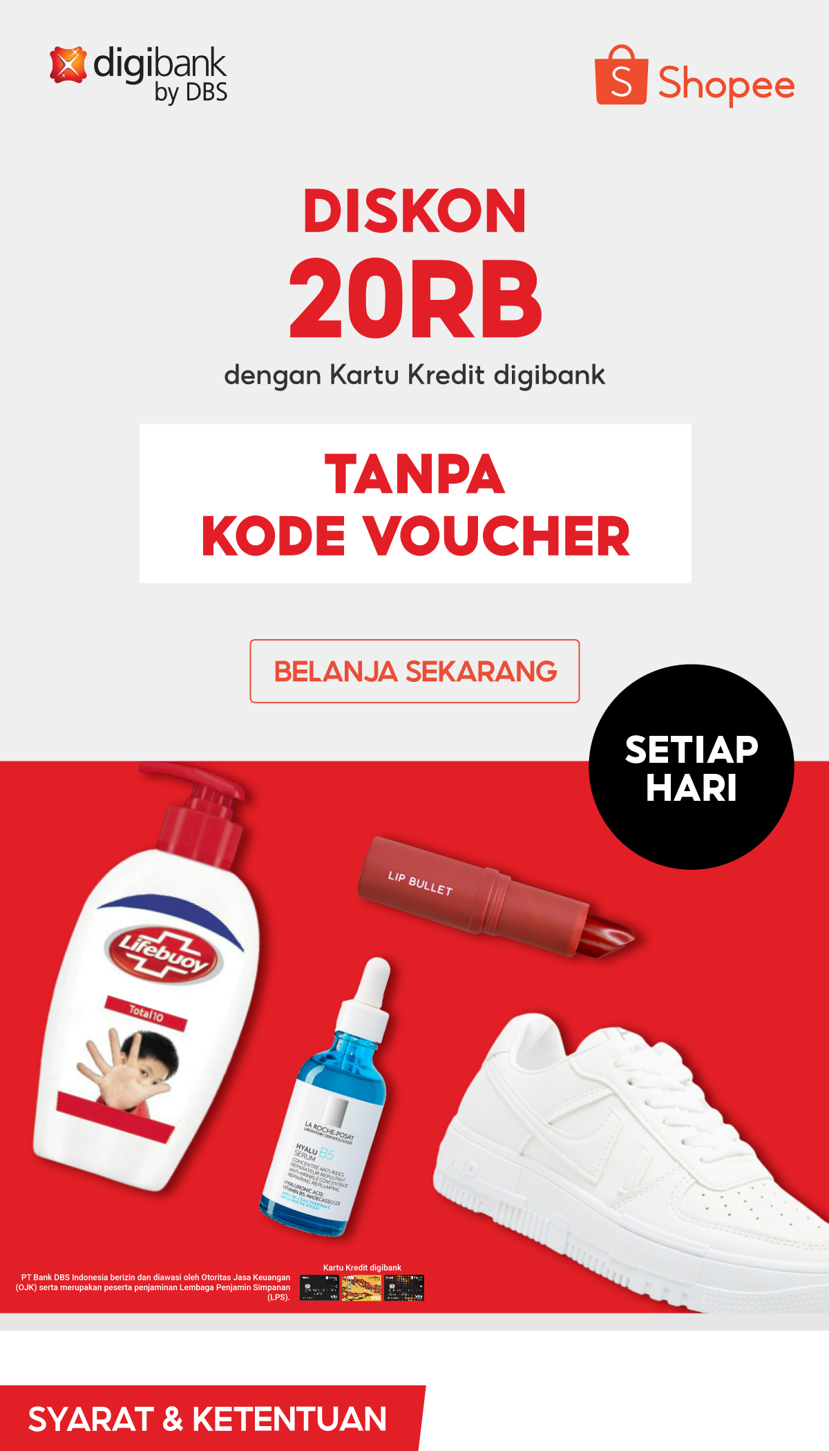 Diskon 20RB dengan Kartu Kredit digibank