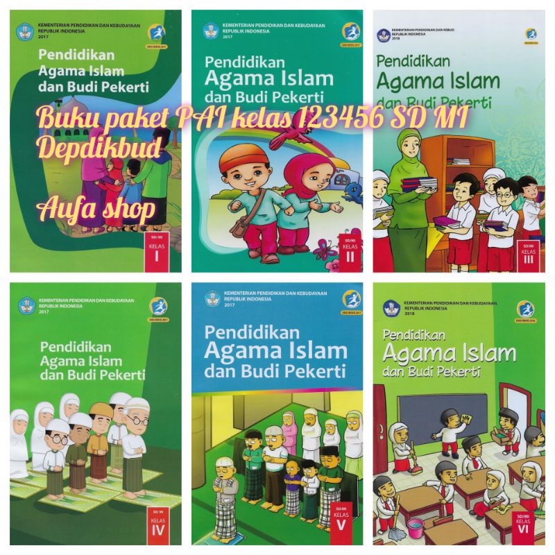 Jual Buku paket PAI kelas 123456 SD MI Depdikbud | Shopee Indonesia