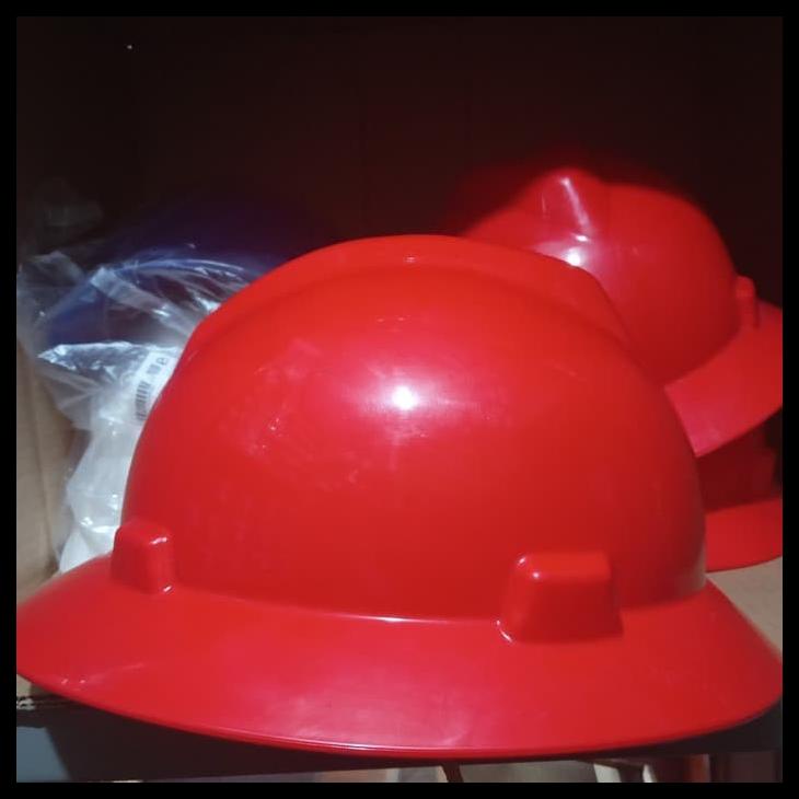 Jual HELM FULL BRIM RED KRISBOW ORIGINAL / HELM SAFETY FULLBRIM PROYEK ...