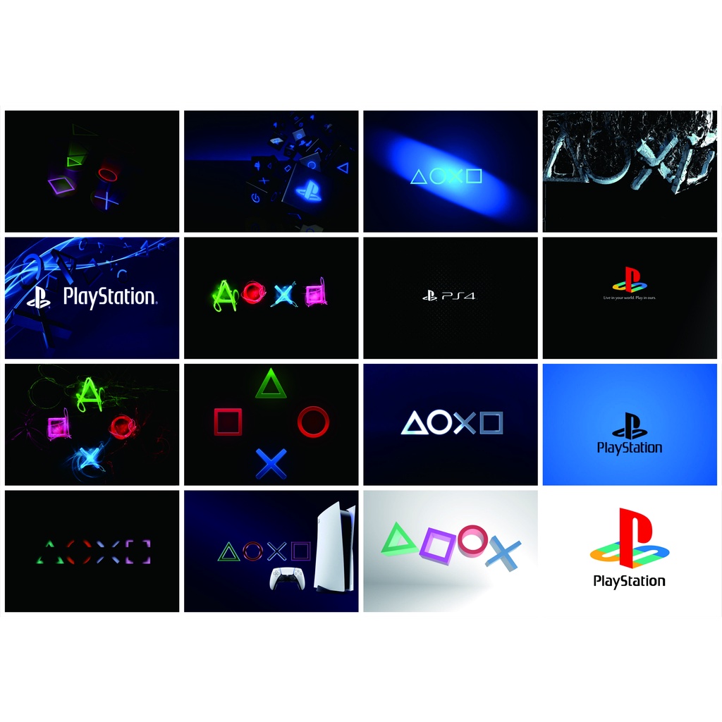 Jual POSTER PLAYSTATION A4 KERTAS GLITER/JASMINE | Shopee Indonesia