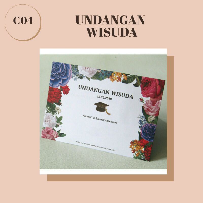 Jual Cetak Undangan Wisuda | Shopee Indonesia