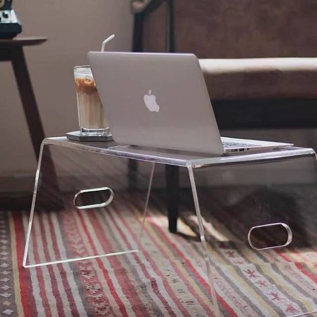 Jual Acrylic table , meja akrilik, acrylic meja laptop | Shopee Indonesia