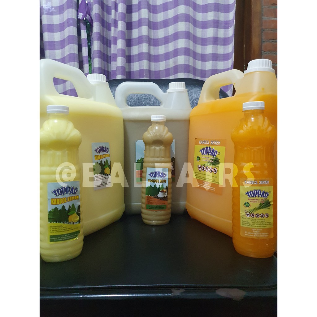 Jual TOPPAS Sabun Karbol Jerigen 5 liter Indonesia|Shopee Indonesia