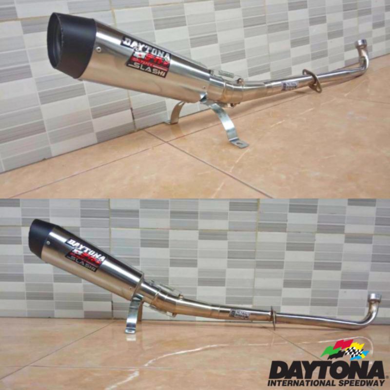Jual Knalpot Racing Daytona Jupiter supra Revo Vega Smash Shogun ...