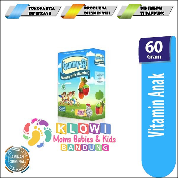 Jual Gummy Fit 60 Gram isi 2 Pcs (Suplemen Makanan) | Shopee Indonesia