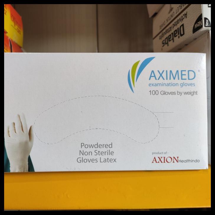 Jual Sarung Tangan Aximed Gloves Latex Isi 100 - S | Shopee Indonesia