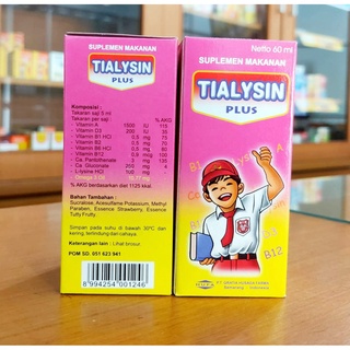 Jual TIALYSIN PLUS SYR PINK (HUFA) | Shopee Indonesia