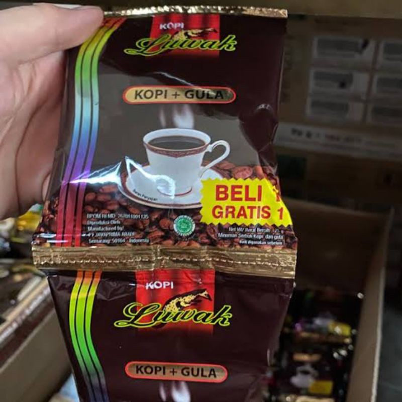 Jual Kopi Luwak Hitam beli 1 gratis 1 (isi 20 bks) | Shopee Indonesia