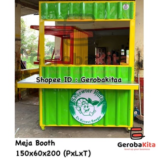 Jual Meja booth/ meja kontainer / meja stand booth | Shopee Indonesia