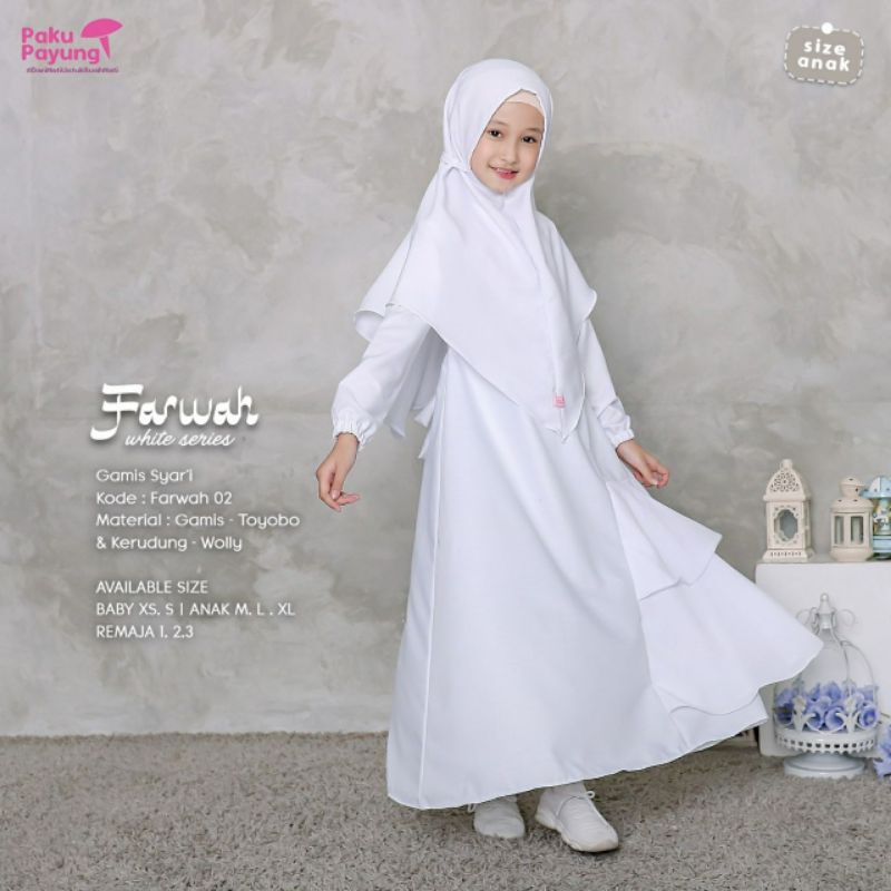 Jual FARWAH WHITE SERIES BY PAKU PAYUNG | Shopee Indonesia