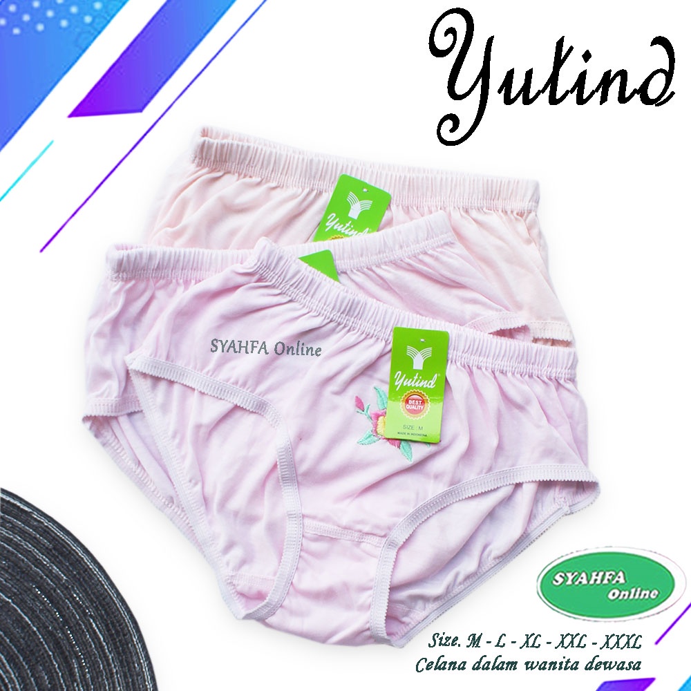 Jual [ 6-12pc ] CD YUTIND BORDIR /SABLON | Celana Dalam Wanita / Yutind / Cd YUTIND / Cd Wanita ...