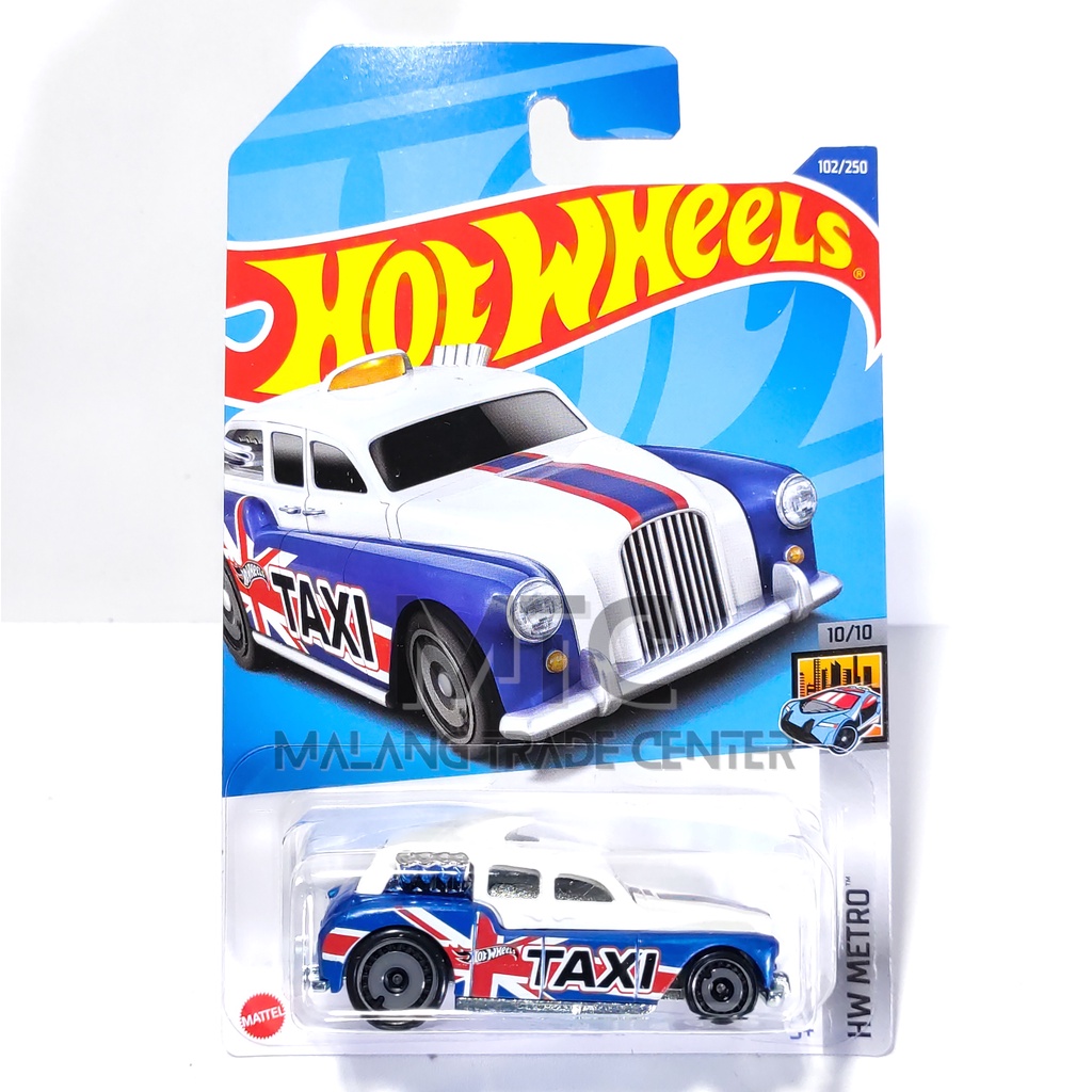 Jual Hot Wheels Cockney Cab II Blue P 2022 | Shopee Indonesia