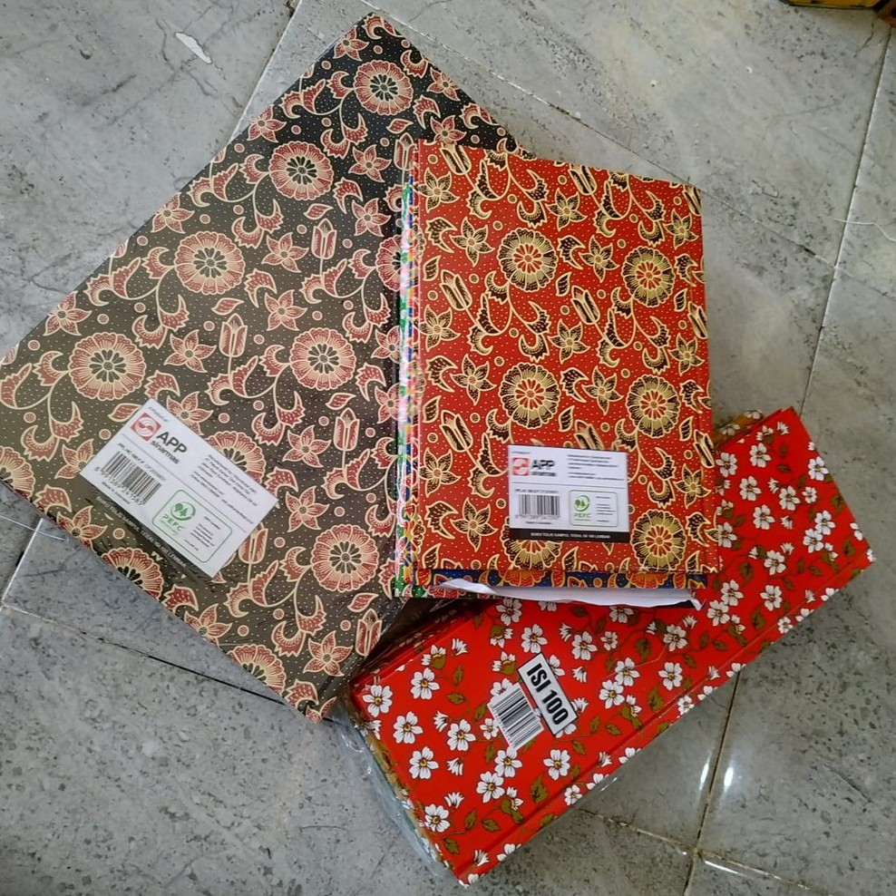 Jual Buku Batik Kwarto/ Buku Folio / Buku Ekspedisi / Paperline /Sidu ...