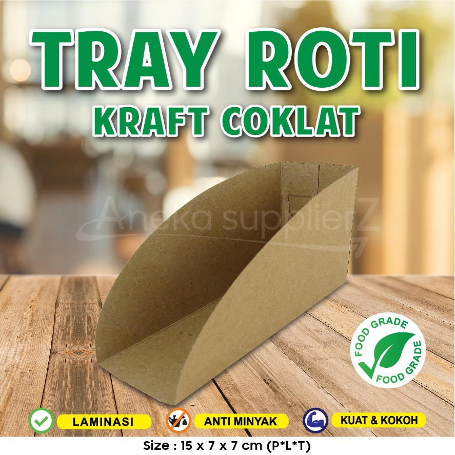 Jual Tray Toast - Tray Roti Bakar - Tray Roti Panggang - KRAFT COKLAT ...
