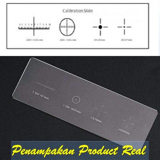 Jual Mikrometer Objektif Kalibrasi Digital Mikroskop Non Okuler ...