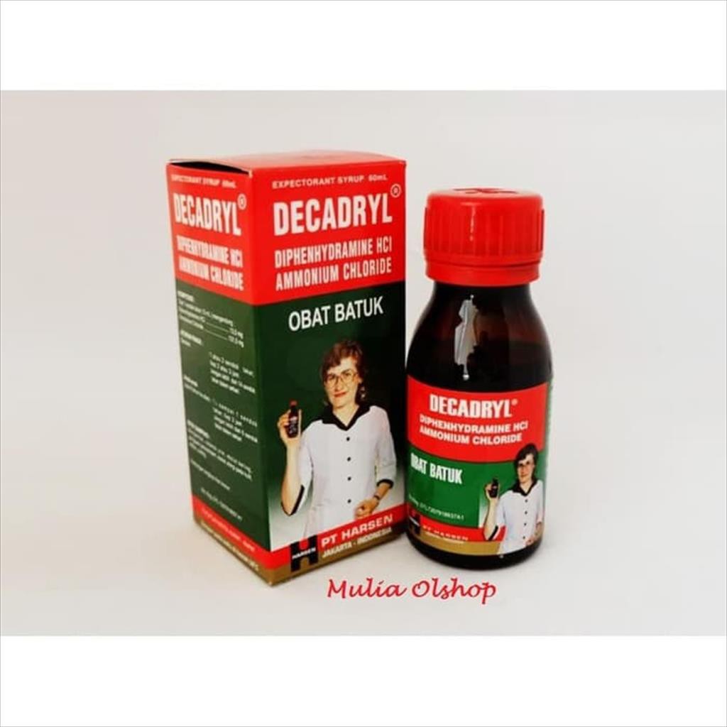 Jual DECADRYL OBAT BATUK SIRUP ISI 60 ml | Shopee Indonesia