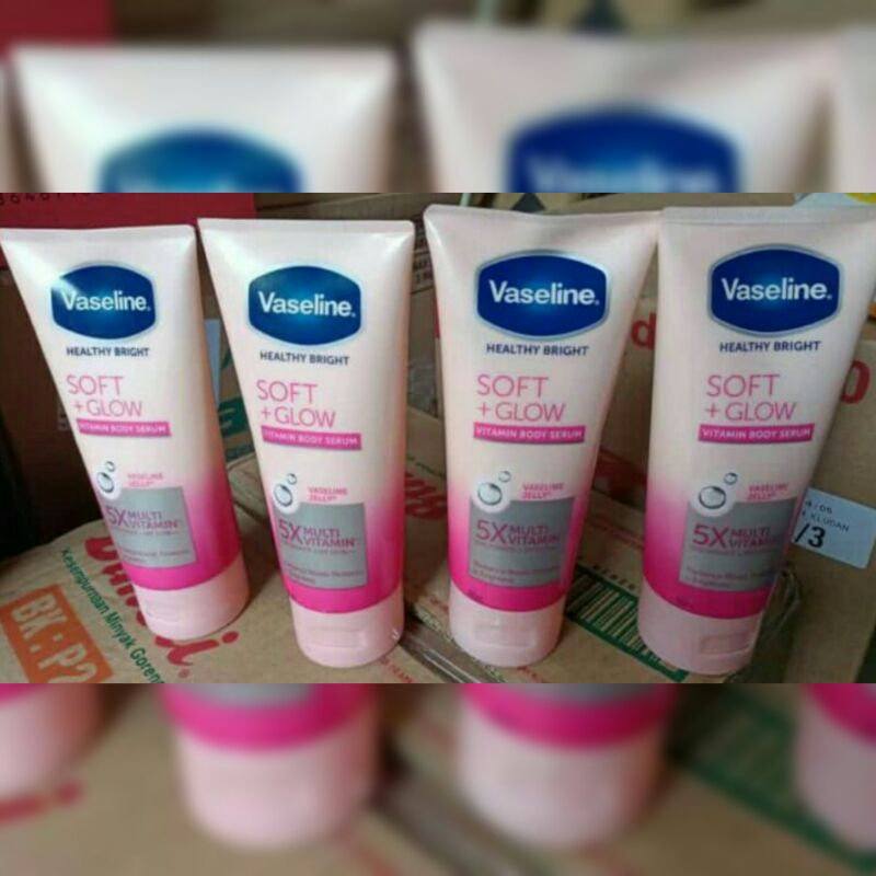 Jual Vaseline Soft + Glow 180ml | Shopee Indonesia