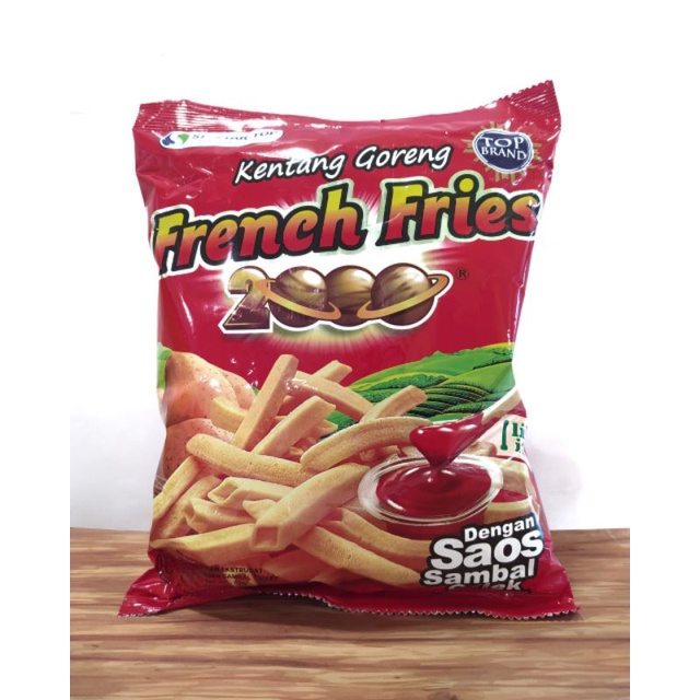 Jual Kentang Goreng FRENCH FRIES 2000 62GR | Shopee Indonesia